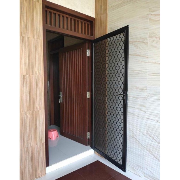 Jual Pintu Expanda tralis kasa nyamuk pintu dalam / luar ruangan custom ...