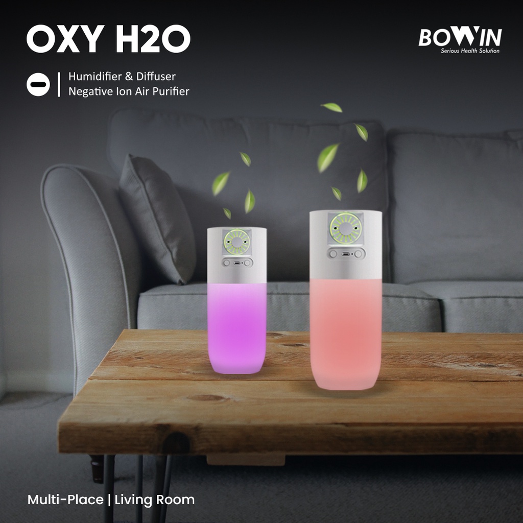 Jual Bowin Oxy H2O (4in1: Air Humidifier, Purifier, Diffuser, & Night ...