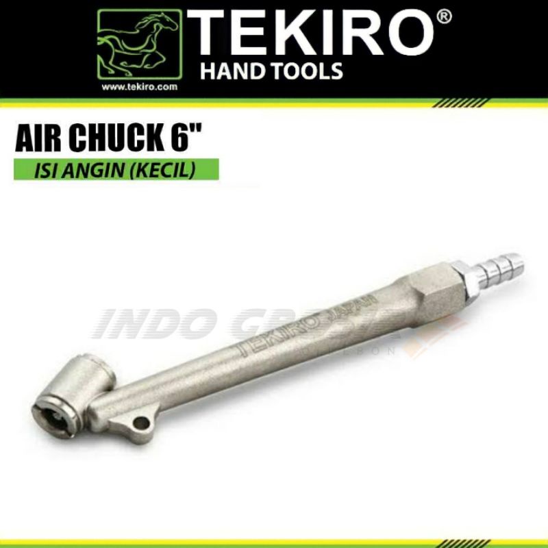 Jual TEKIRO Air Chuck 6 Inch Alat Isi Angin Ban Mobil Motor Tire Chuck ...