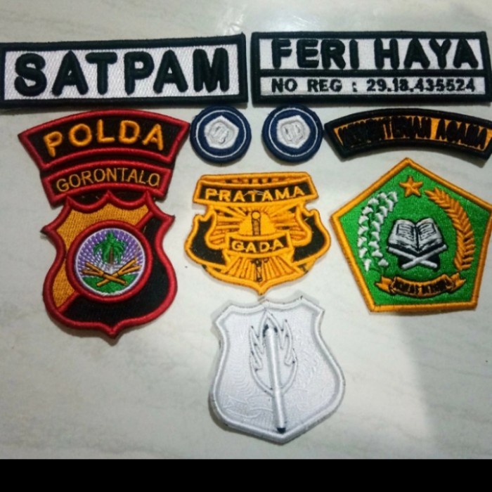 Jual Driver-Seragam- Atribut Satpam Bordir Biasa -Seragam-Driver-Pria ...