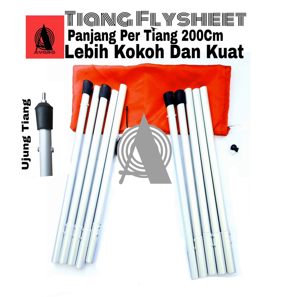 Jual AVARO Tiang Frame Flysheet / Tiang Tenda Flysheet / Tiang Bendera ...