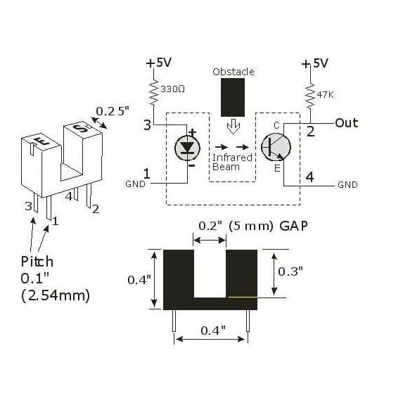 Jual Motor Speed Sensor Modul Ukur Rpm Kecepatan Slot Optocoupler ...