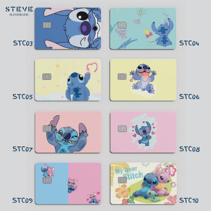 Jual Flazz Gen 2 BCA Emoney Mandiri Stitch Custom Nama FG2006 EM2101 ...