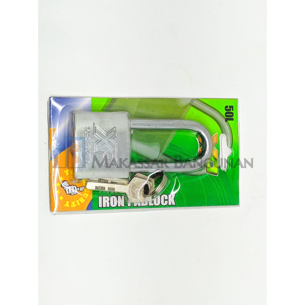 Jual XP Tool Gembok Putih Panjang 50 mm | Shopee Indonesia