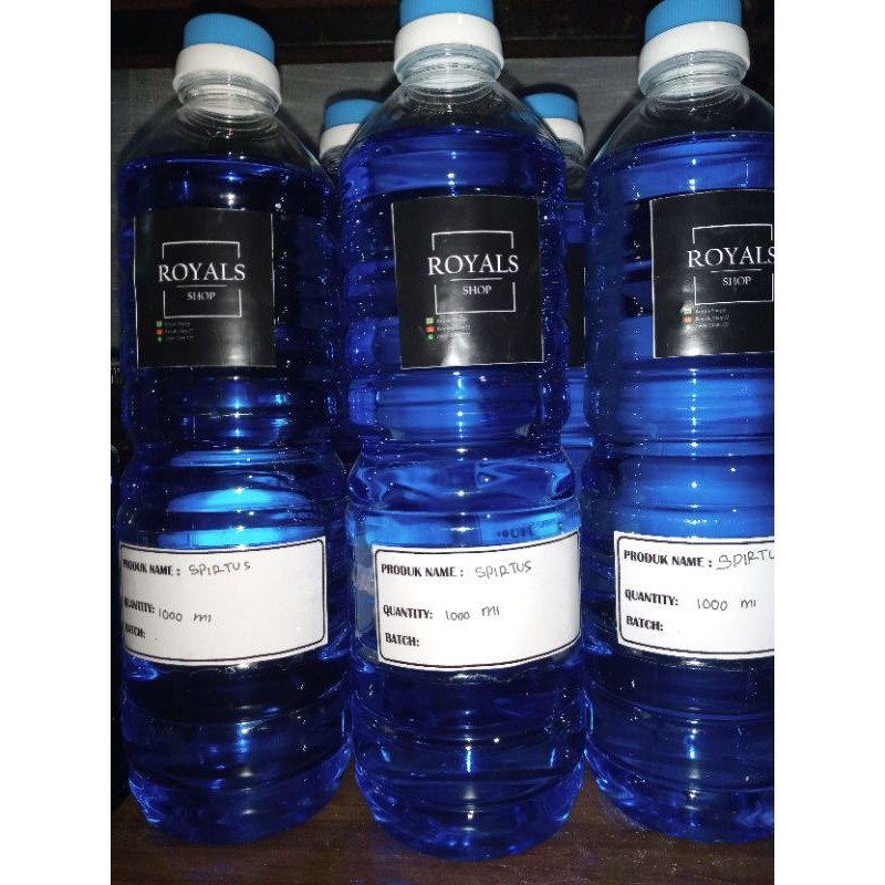 Jual SPIRITUS BIRU/SPIRTUS 1 LITER | Shopee Indonesia