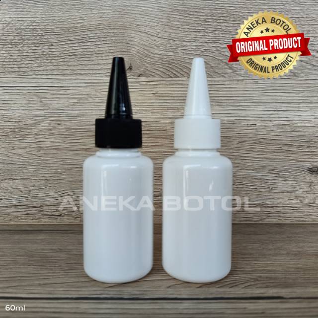 Jual BOTOL TUBULAR 60 ML DOVE TUTUP LANCIP / BOTOL LIQUID MURAH ...
