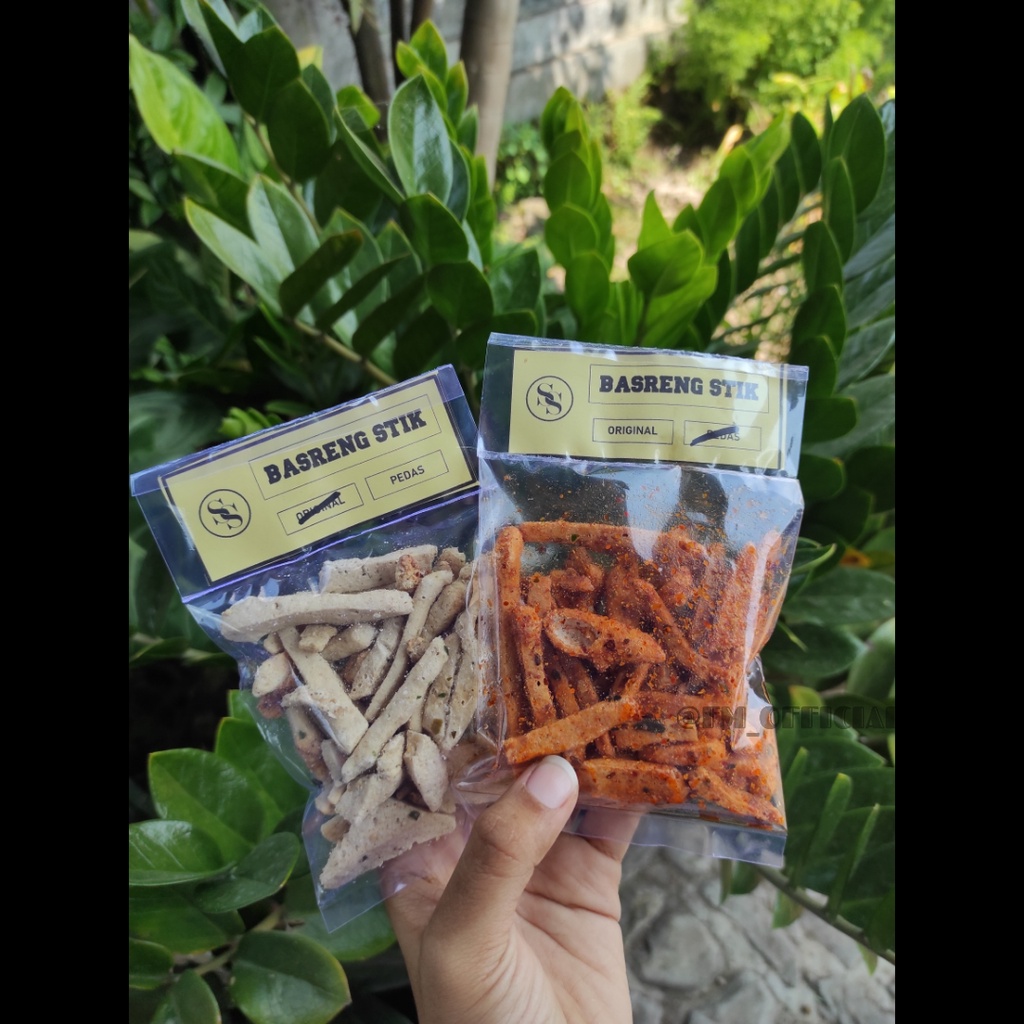 Jual BASRENG STIK 50GR/ BASRENG STIK PEDAS/DAUN JERUK | Shopee Indonesia