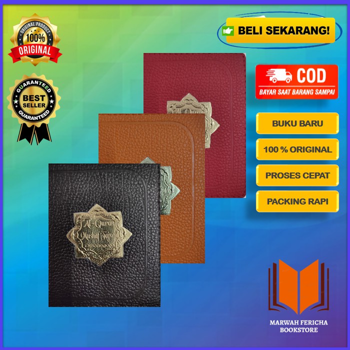 Jual Al-Qur'an Mushaf Tajwid Saku (sumun) Resleting Penerbit Diponegoro ...