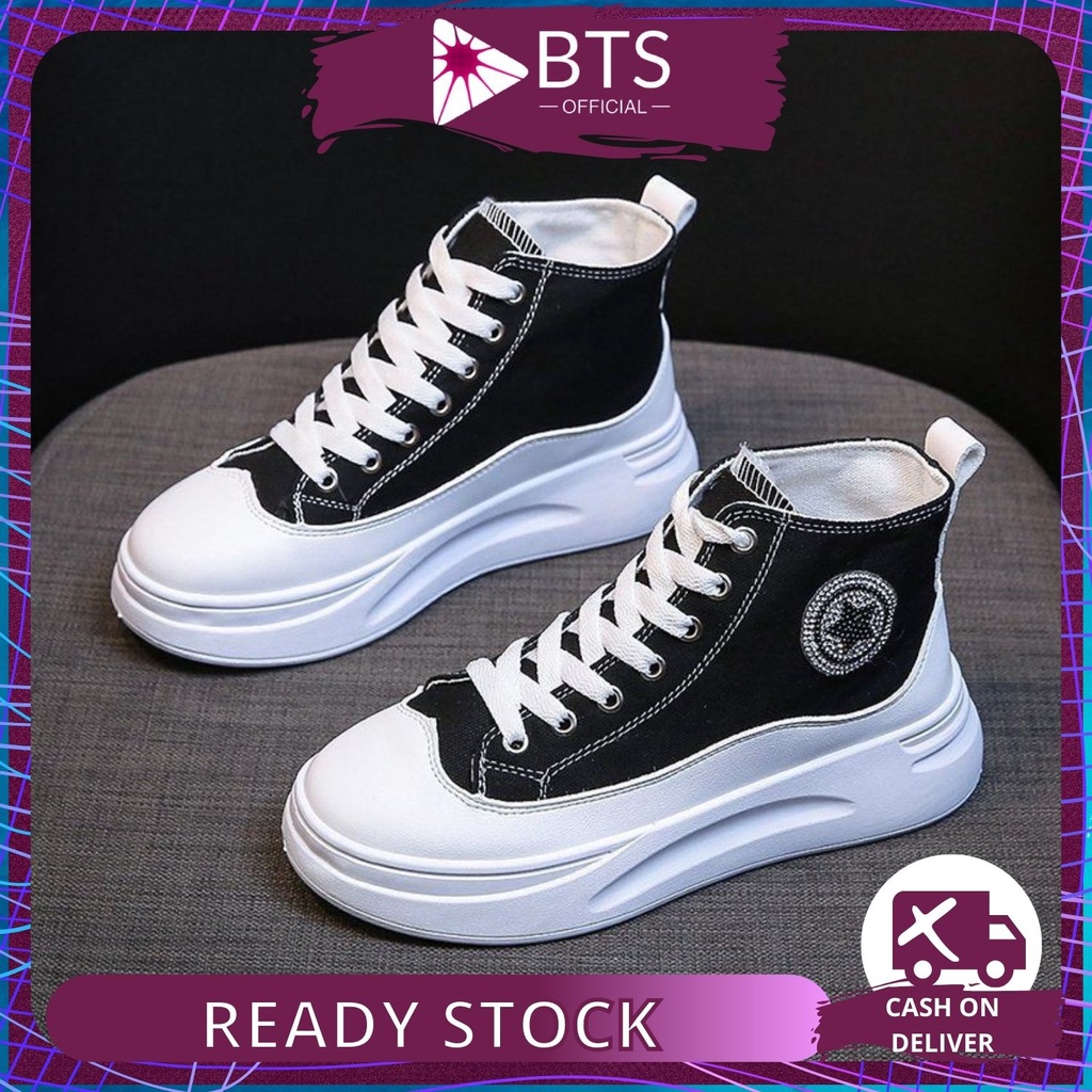 Jual [BTS] SEPATU SNEAKERS WANITA IMPORT HIGH QUALITY PREMIUM IMPORT ...