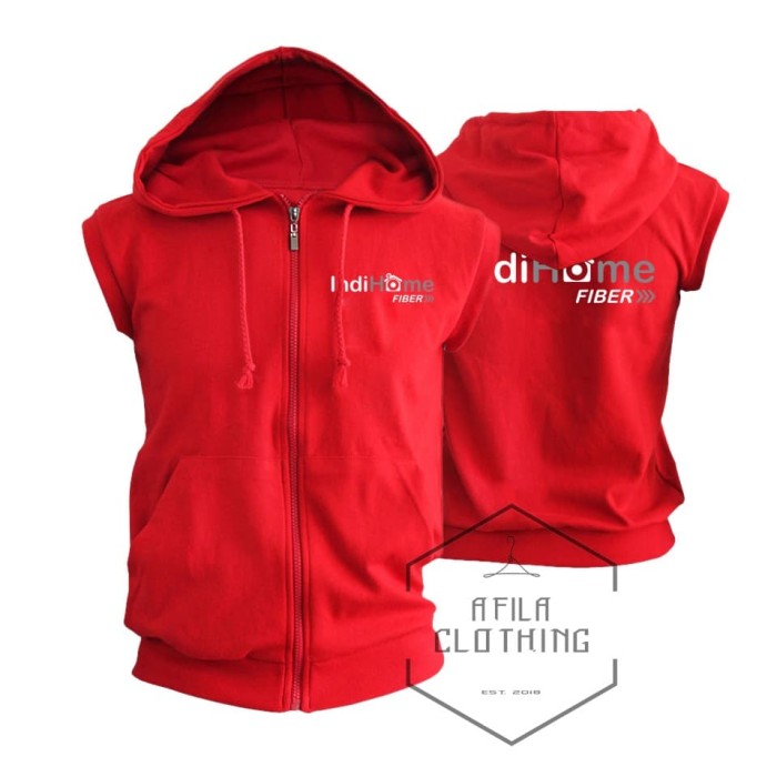 Jual ROMPI VEST ZIPPER INDIHOME COCOK UNTUK KERJA - TERMURAH | Shopee ...