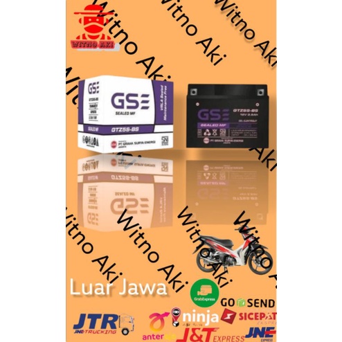 Jual Aki Motor Yamaha Jupiter Z Robot / Salib Gtz5s GS E Aki Kering MF | Shopee Indonesia