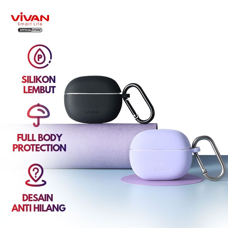 Jual Vivan Cover Pelindung Headset Silikon Casing Carrying Case Liberty ...
