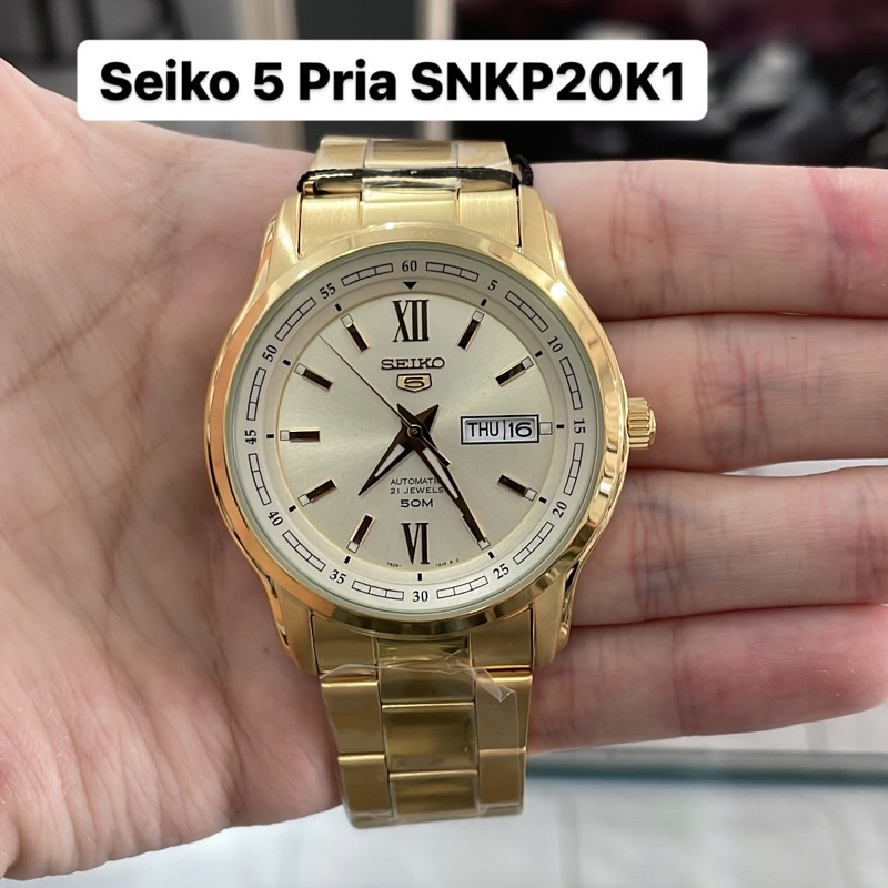 Jual Jam Tangan Seiko 5 Pria SNKP20 SNKP20K1 Automatic | Shopee Indonesia