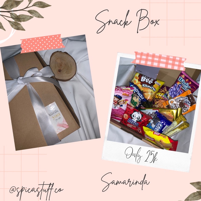 Jual GIFT BOX SNACK/SNACK BOX/HAMPERS SNACK/KADO ULTAH WISUDA ...