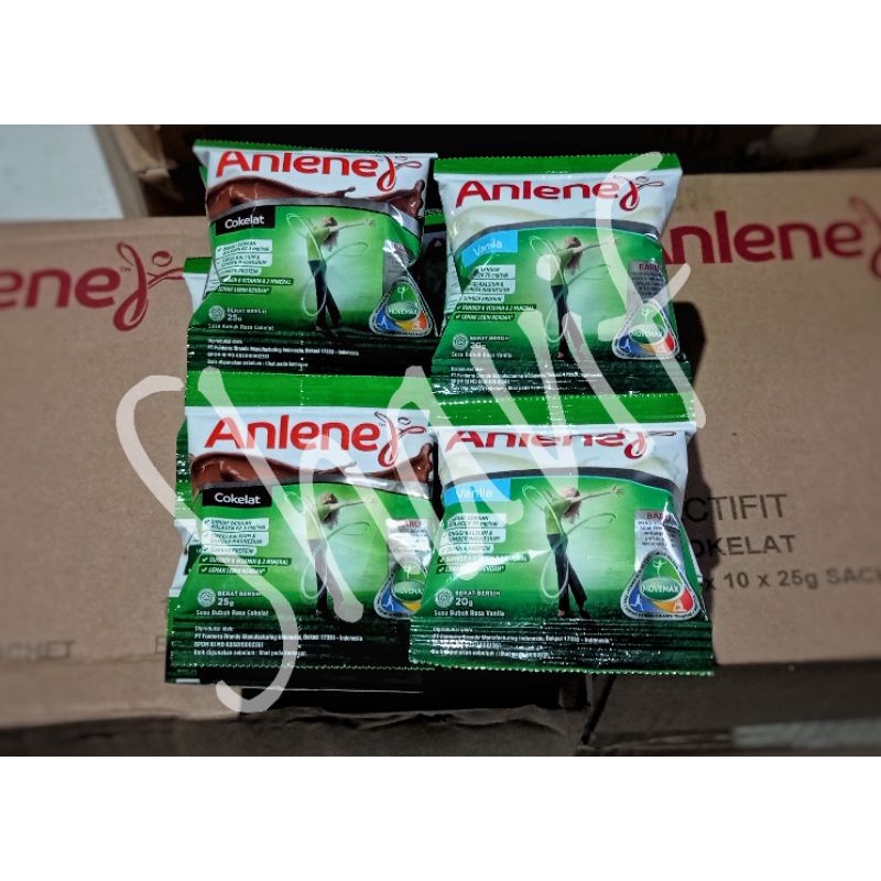 Jual Susu Anlene Sachet kemasan renceng (10 x 20 gram) | Shopee Indonesia
