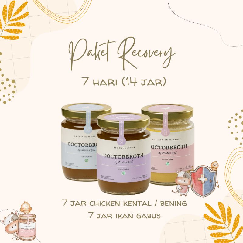 Jual Paket Recovery Pasca Operasi (7hari konsumsi) | Shopee Indonesia