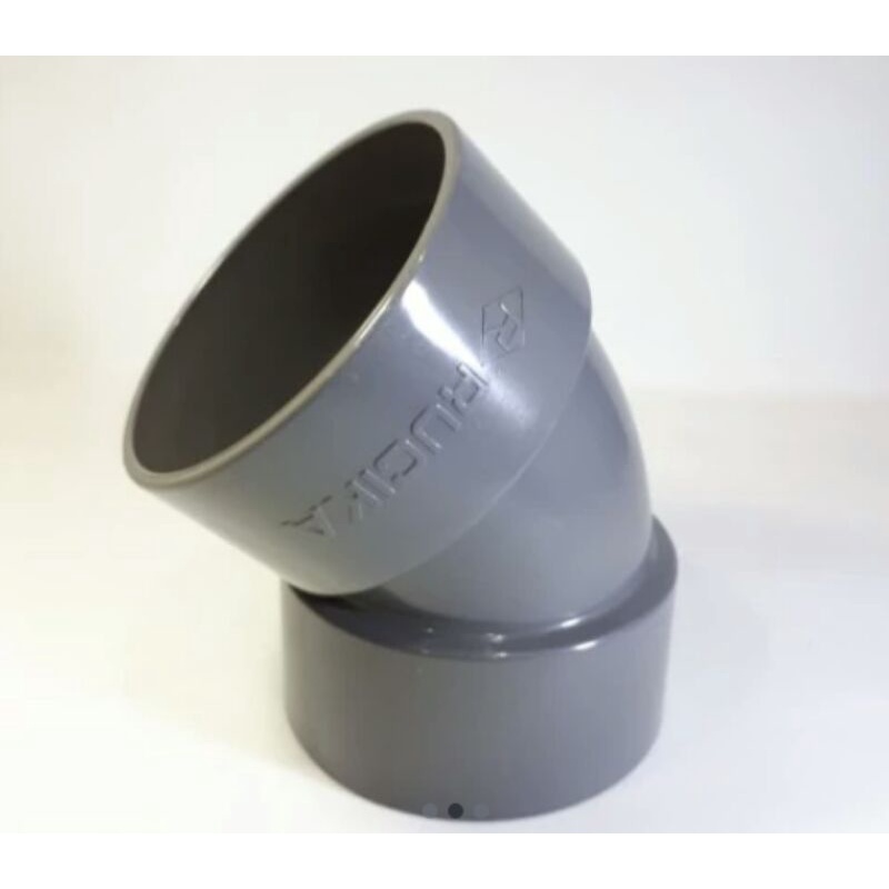 Jual Knee 4" 45 derajat Rucika/Elbow D 4 inch/Keni 4 45 derajat | Shopee Indonesia