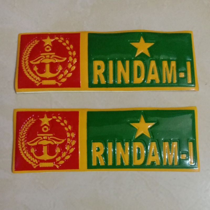 Jual STIKER EMBOS RINDAM-1 | Shopee Indonesia