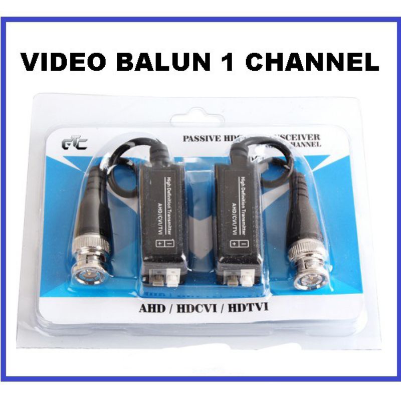 Jual Video Balun Cctv 1Chanel Pasif 1MP-5MP (Tvi.Cvi.Ahd.Analog)Bisa ...
