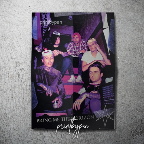 Jual (Part 2) Poster Bring Me The Horizon BMTH - Poster Dinding ...