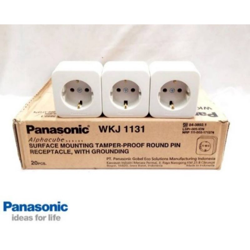 Jual stop kontak panasonic out bow WSJ3001 | Shopee Indonesia