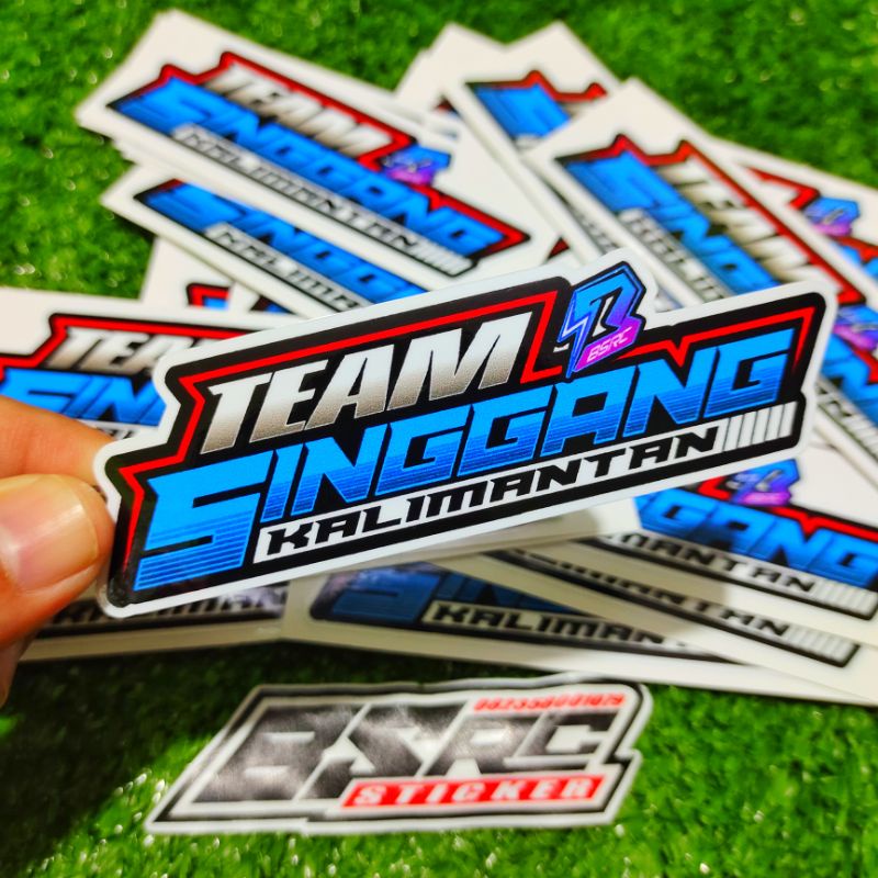 Jual sticker team singgang kalimantan viral | Shopee Indonesia