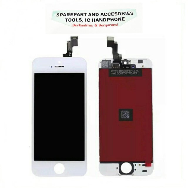 Jual LCD TOUCHSCREEN IP 5S FULLSET GARANSI | Shopee Indonesia
