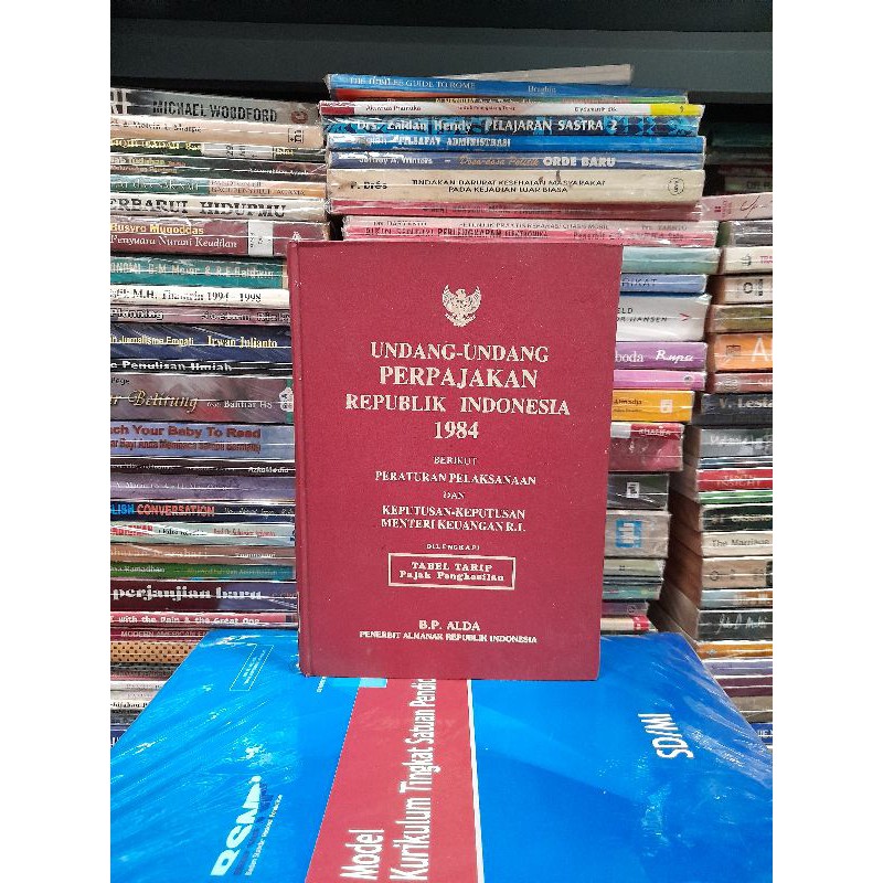 Jual Original Hardcover Buku Undang Undang Perpajakan Republik ...
