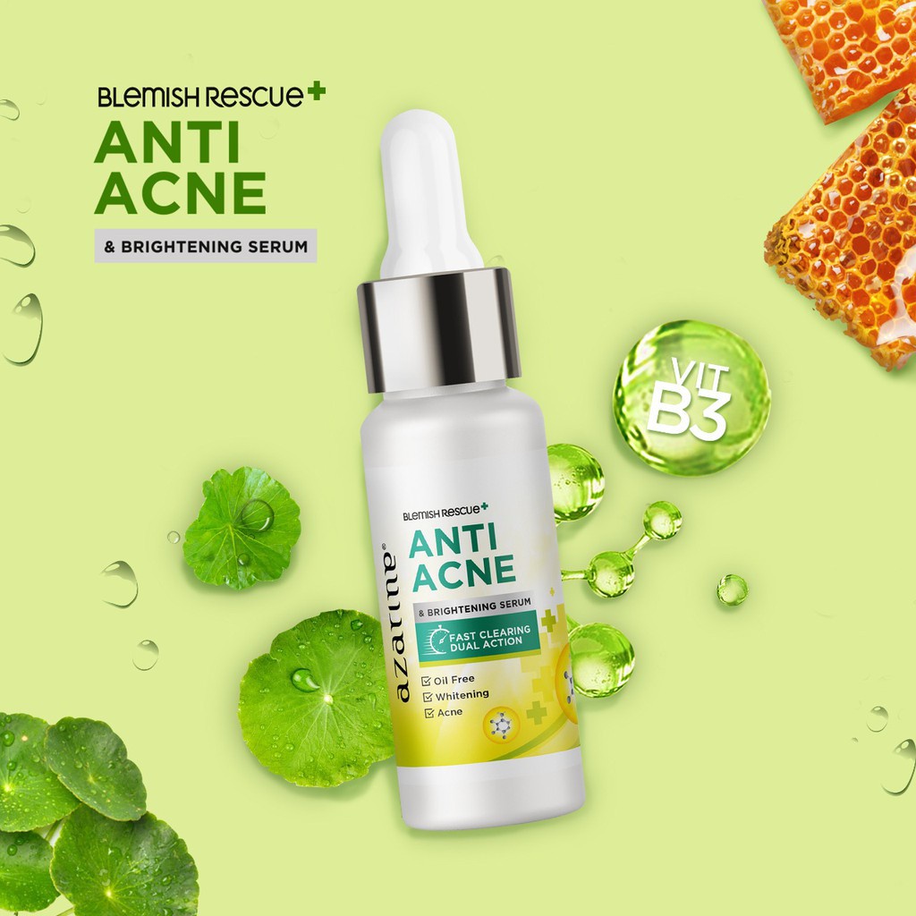 Jual Azarine Anti Acne Serum 20ml | Shopee Indonesia