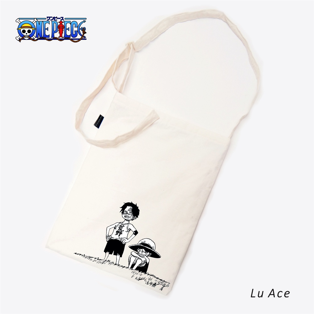 Jual Tas Slempang / slingbag One piece Anime Luffy Ace Yamato Law Kid ...