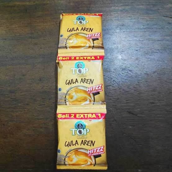 Jual Kopi Gula Aren TOP COFFEE - 1 renteng (isi 15 sachet @22 gram ...