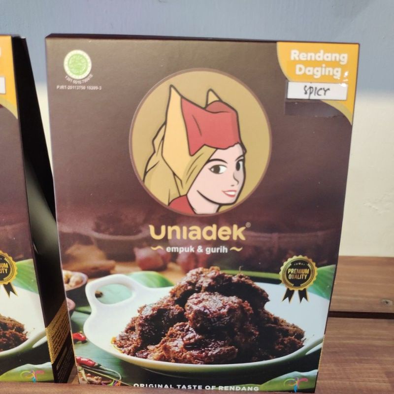 Jual RENDANG DAGING UNIADEK (250g) | Shopee Indonesia