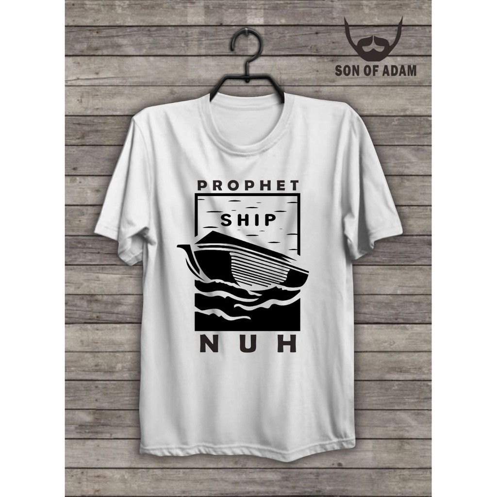 Jual KAOS PRIA SABLON DTG DESAIN PROPHET SHIP NUH BY SON OF ADAM ...