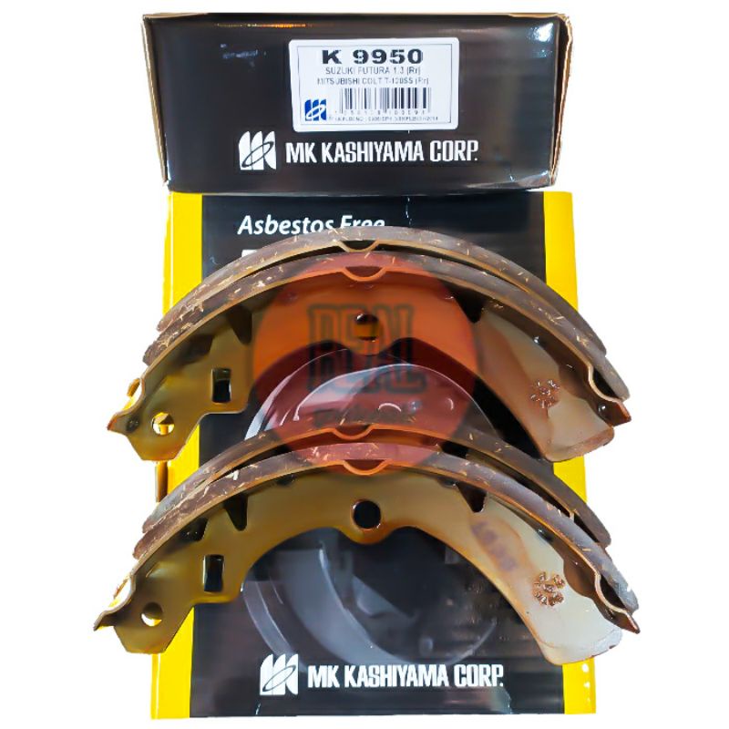 Jual BRAKE SHOE / KAMPAS REM BELAKANG FUTURA / T120SS MK KASHIYAMA ...