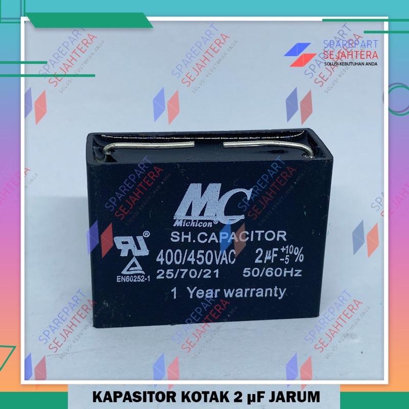 Jual KAPASITOR CAPASITOR FAN AC KIPAS INDOOR KAWAT SOLDER PCB KOTAK ...