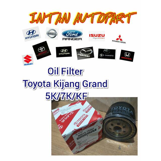 Jual FILTER OLI TOYOTA KIJANG 5K/7K/KF 90915-TE001 | Shopee Indonesia