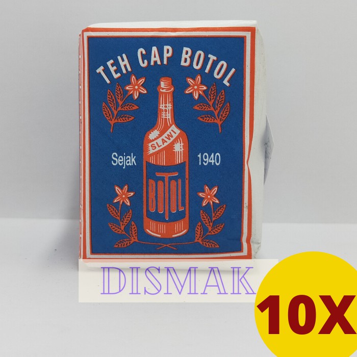 Jual Teh cap Botol Biru 10 x 40 gram | Shopee Indonesia