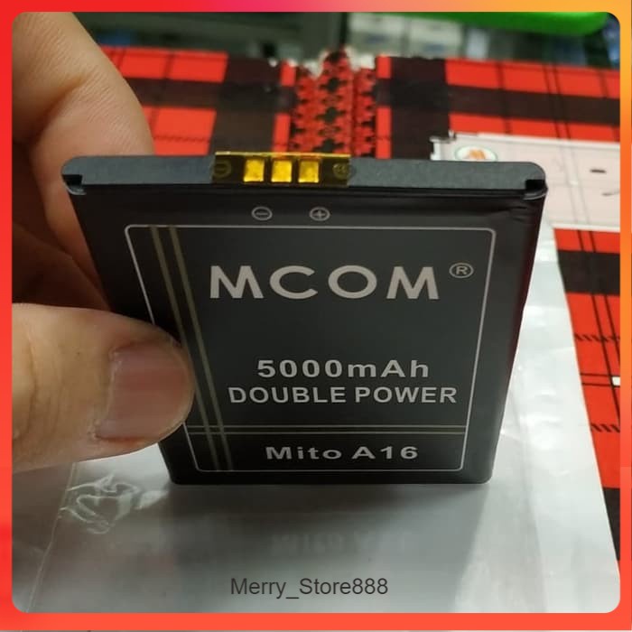 Jual Batere Battery Batre Baterai Double Power Mcom Mito A16 Full View A-16 Fullview | Shopee ...