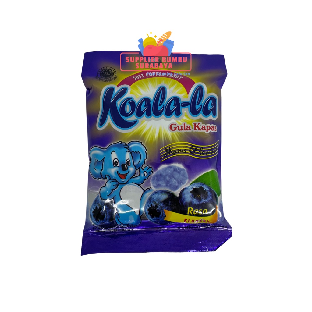 Jual Koala La Koalala Soft Cotton Candy Permen Gula Kapas Melon Apple ...
