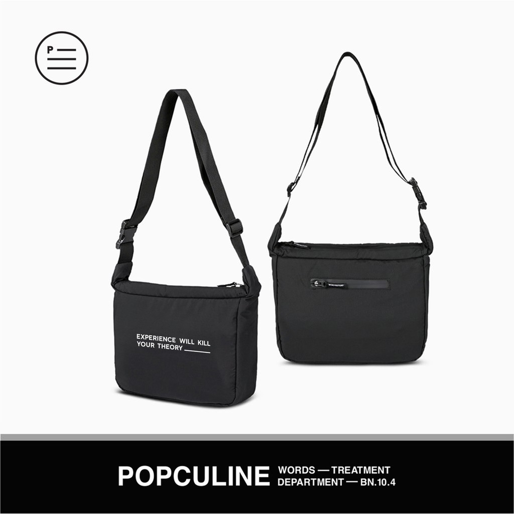 Jual Popculine - Tas Waistbag Experience Will Kill Your Theory | Shopee ...