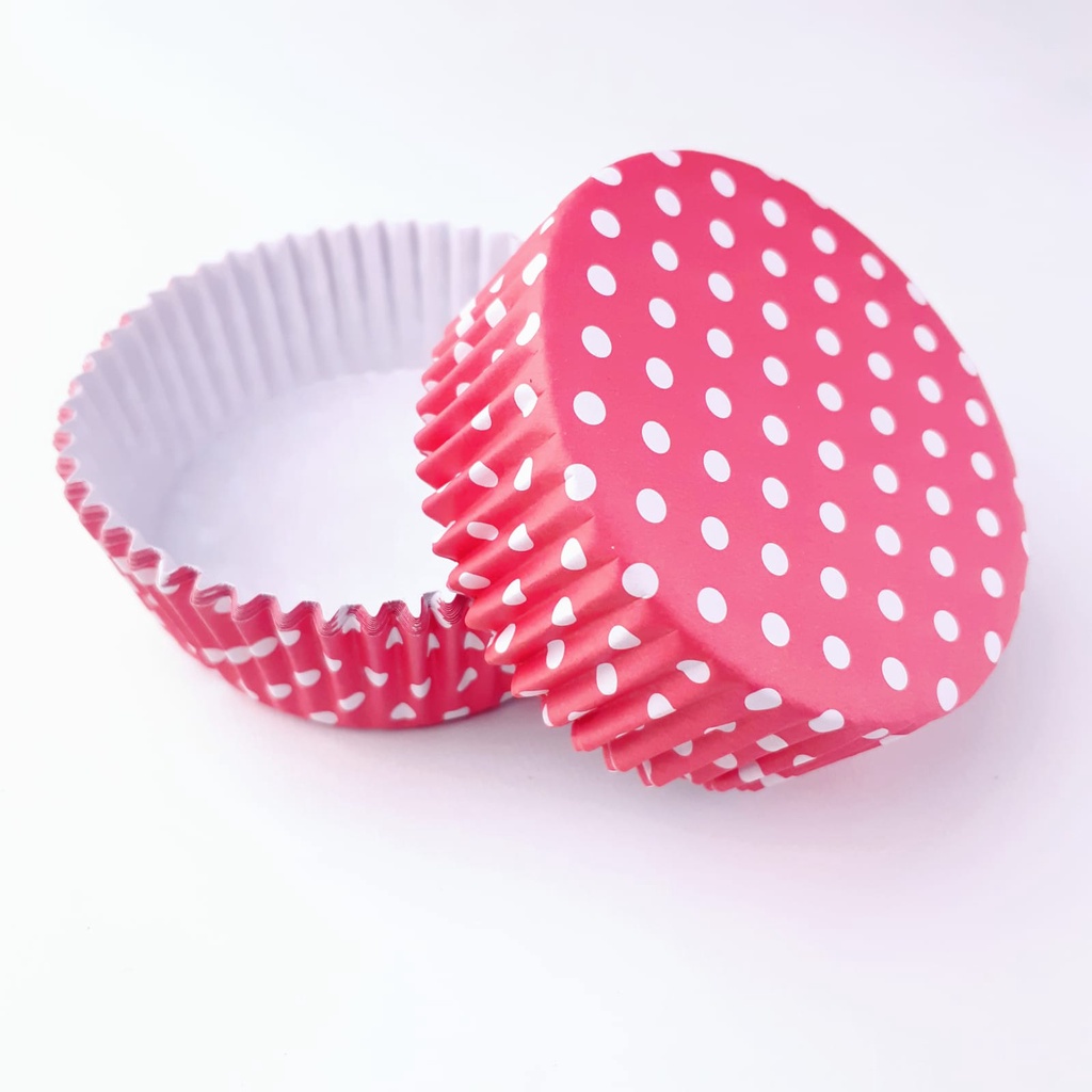 Jual Round Cup Cake Case / Cake Case Bulat / Cup Roti Laminasi Motif ...