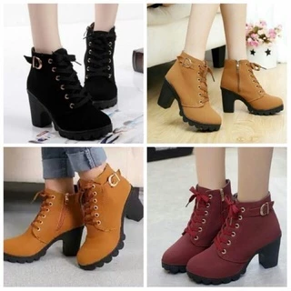 Jual sepatu-boots wanita Harga Terbaik & Termurah Juni 2024 | Shopee ...