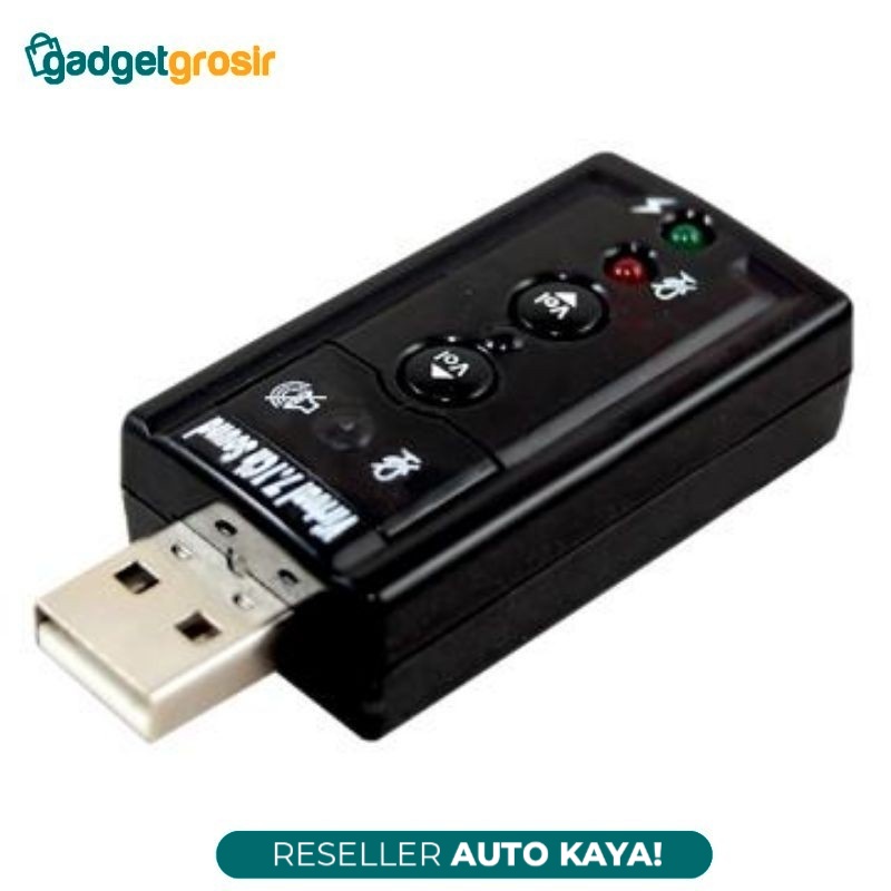 Jual Soundcard USB 7.1 External Laptop Audio Interface Sound Card ...