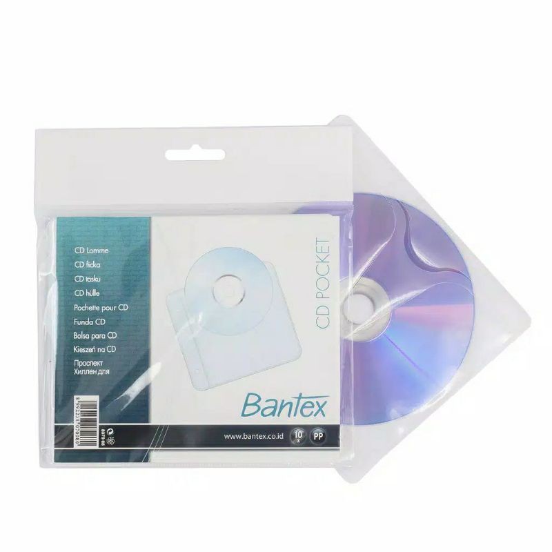 Jual Bantex Refill CD Pocket Tempat Penyimpanan CD Isi 10 Lembar ...