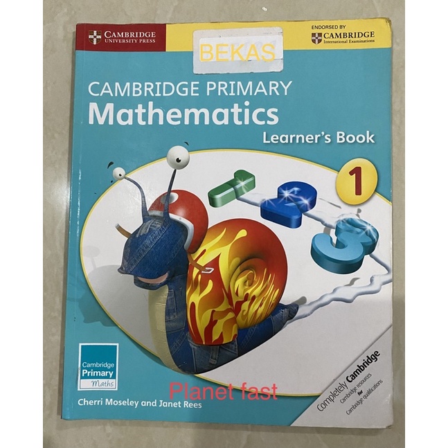 Jual CAMBRIDGE PRIMARY MATHEMATICS Learner’s Book Level 1 (BEKAS ...