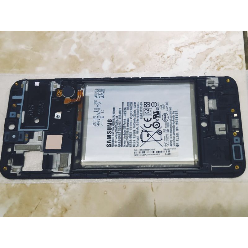 Jual FRAME SAMA BATERAI ORI SAMSUNG A50S COPOTAN | Shopee Indonesia