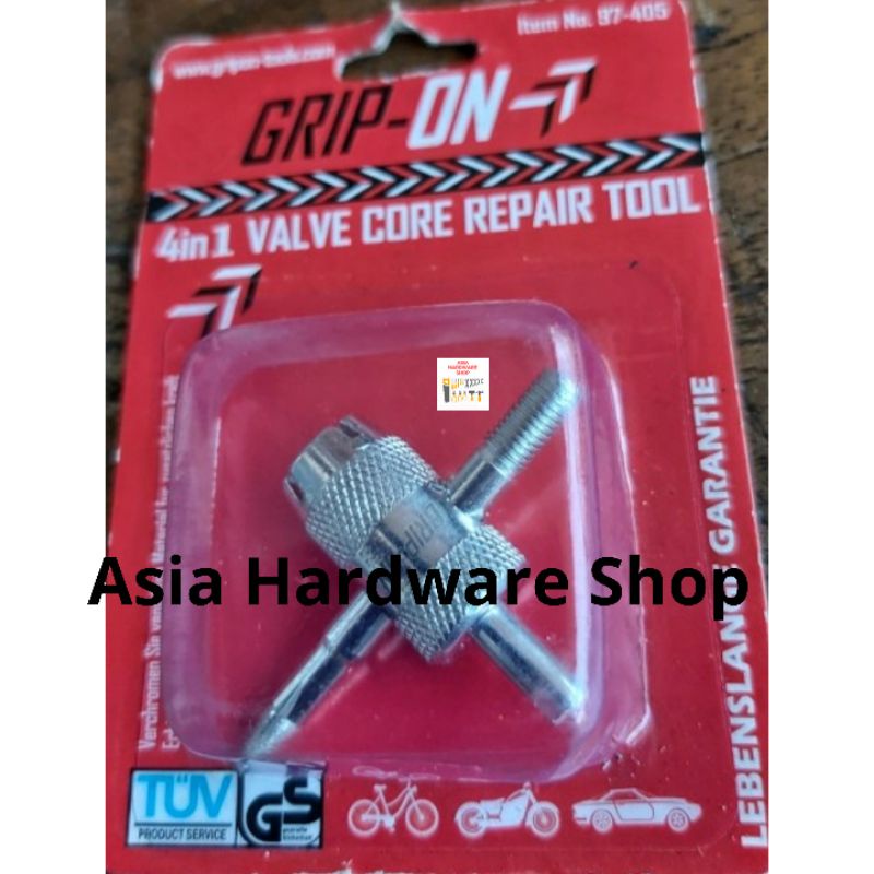Jual GRIP ON 4 in 1 Valve Core Repair Alat Kunci Buka Pentil Ban Motor ...