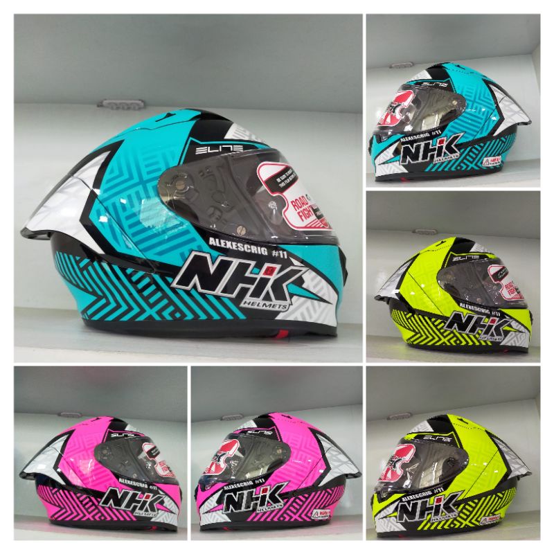 Jual Helm NHK GP R TECH ALEX ESCRIG | Shopee Indonesia