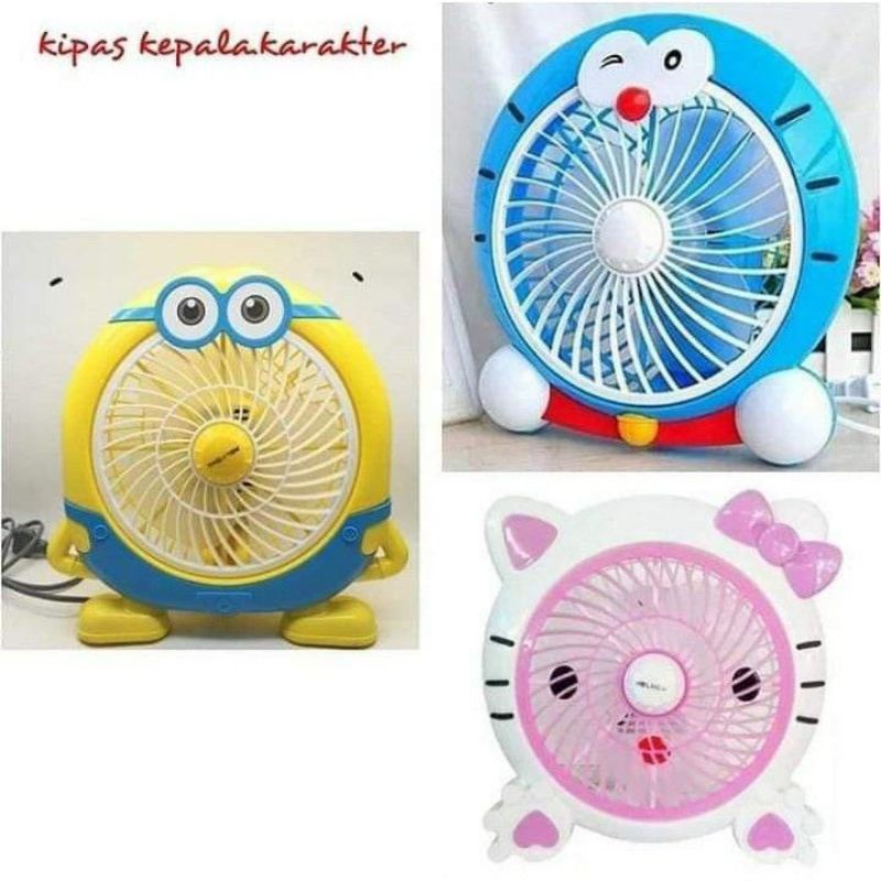Jual Kipas Karakter Kipas Listrik Kipas Duduk 8inch | Shopee Indonesia