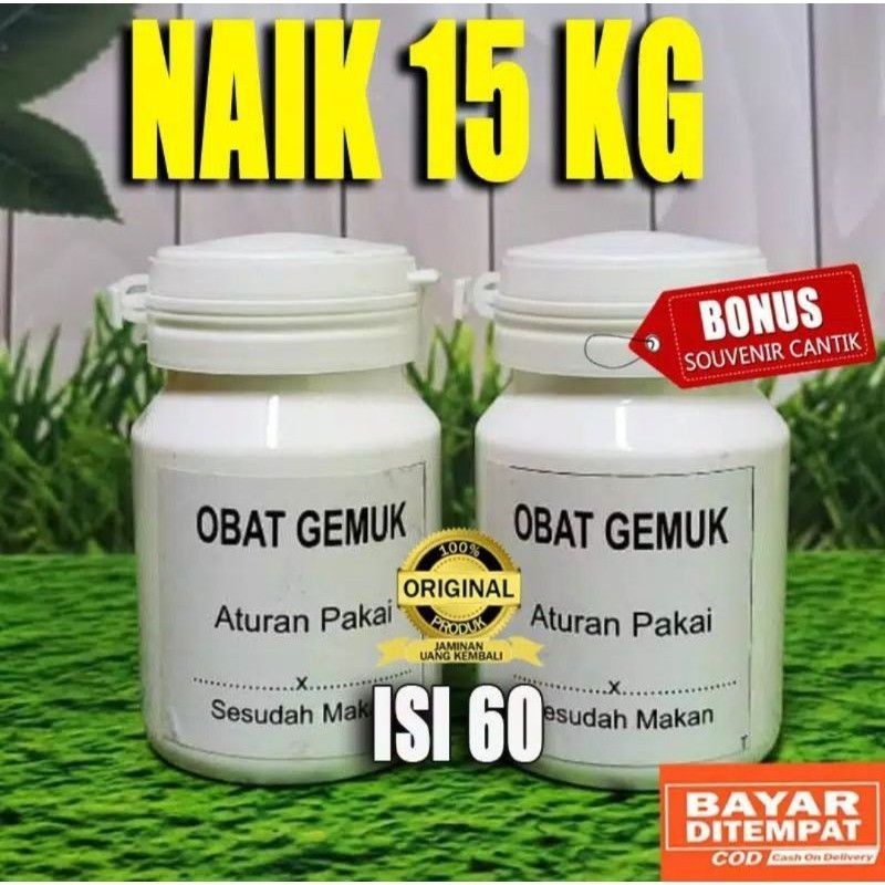 Jual ️ ORIGINAL ️OBAT GEMUK FARMASI TERAMPUH,OBAT GEMUK AMAN,VITAMIN ...